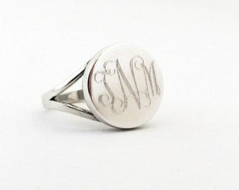 Unique signet ring related items | Etsy