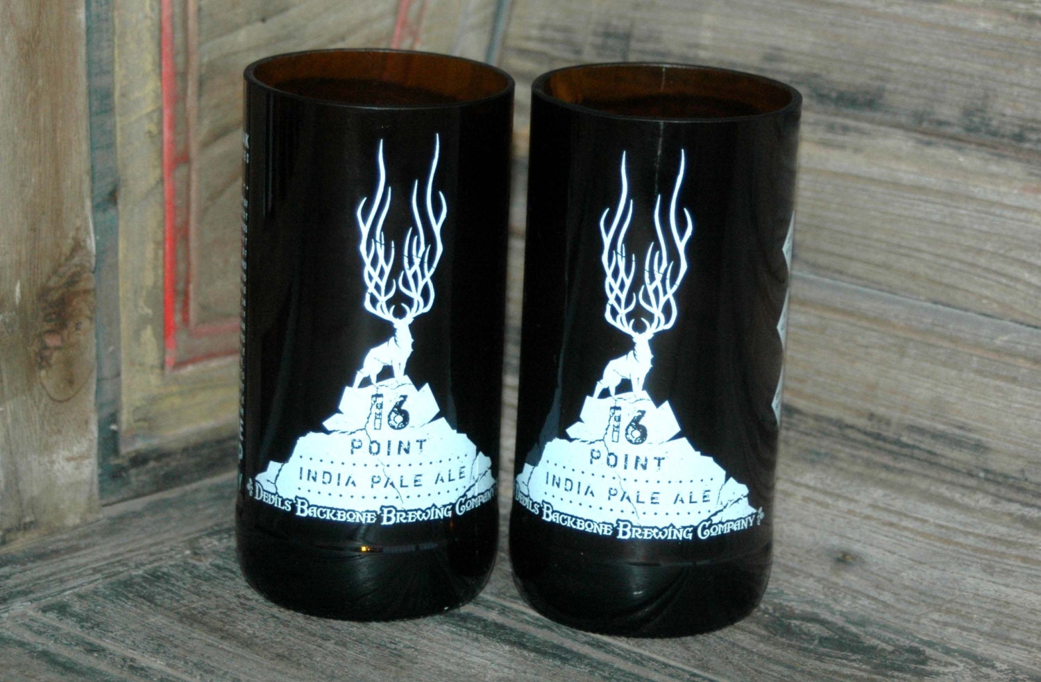 Beer Bottle Glasses Devils Backbone Brewing 16 Point India