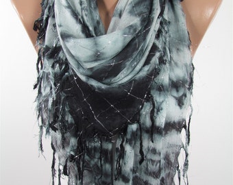 Tie dye scarf | Etsy