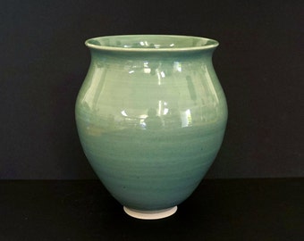 Unique green ceramic vase related items | Etsy