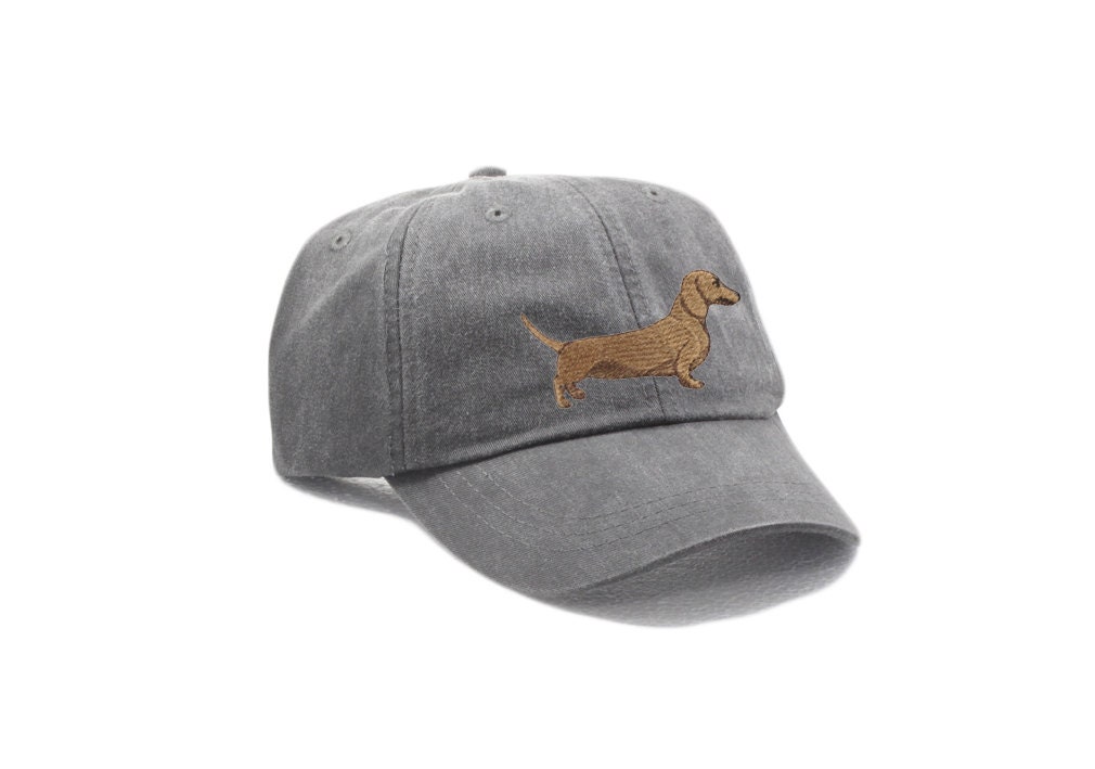 Dachshund embroidered hat baseball cap dog lover giftpet