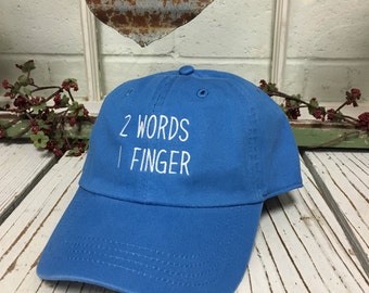 Middle finger hat | Etsy