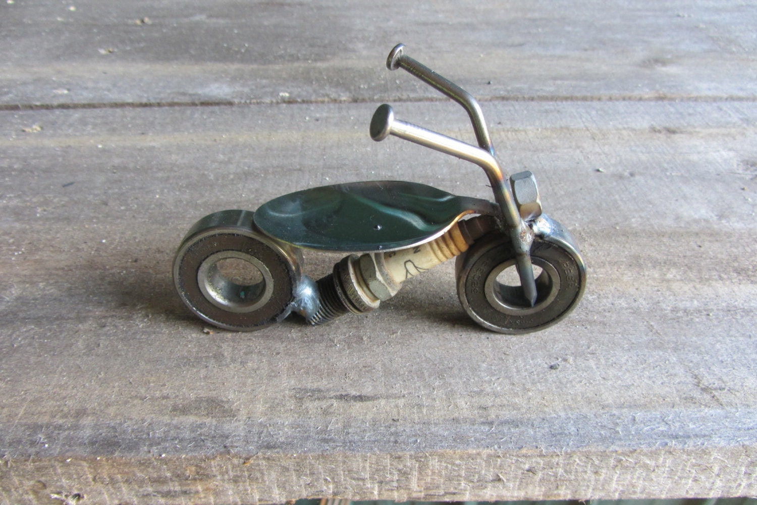 Metal motorcycle