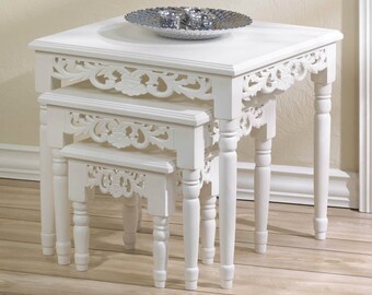 Unique nesting tables related items | Etsy