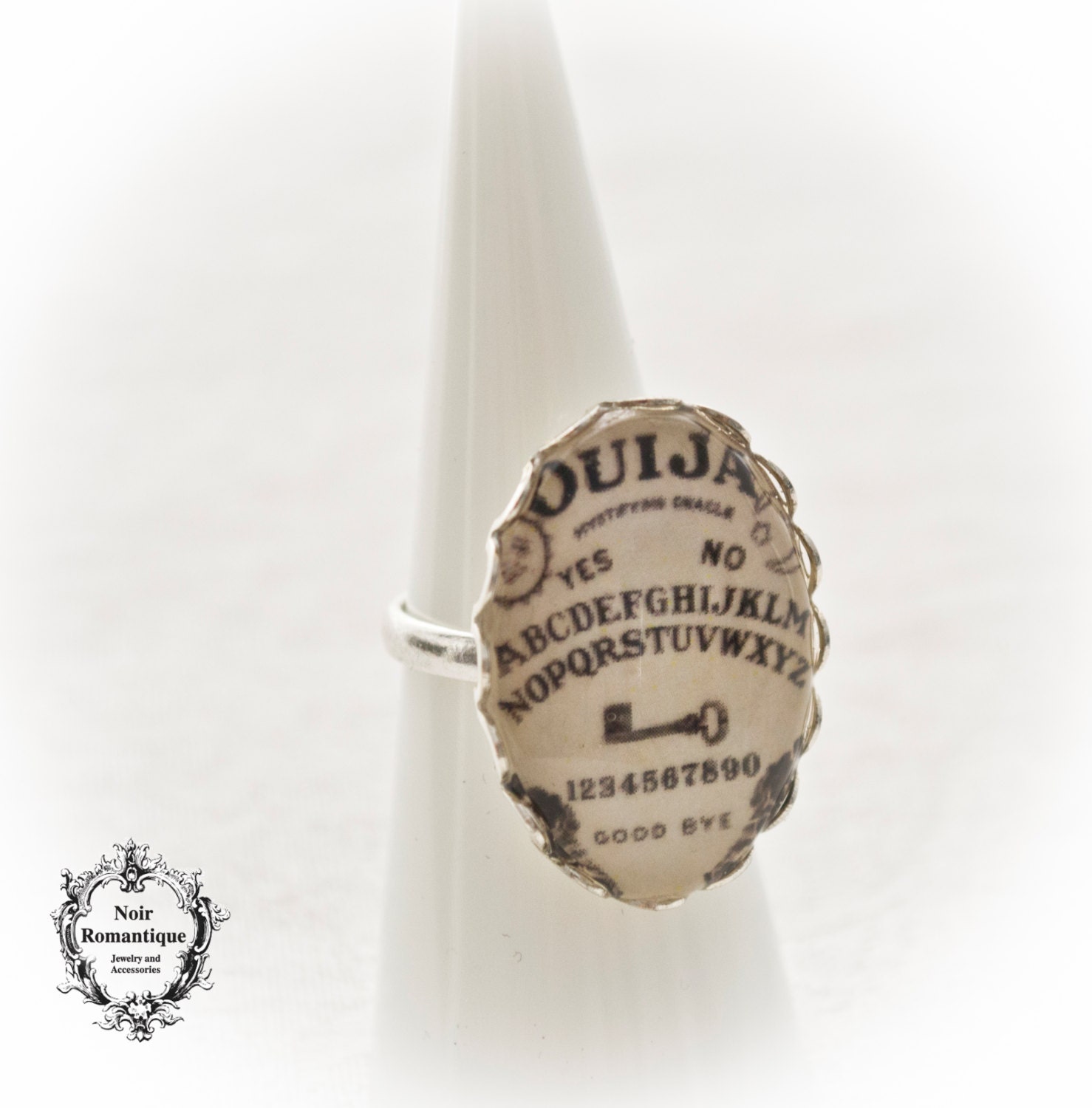 Ouija gothic ring-occult ring-occult jewelry-wiccan