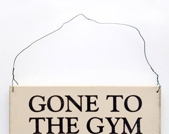 Home gym sign | Etsy