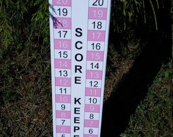 Horseshoe scoreboard | Etsy