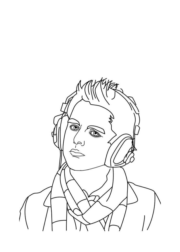 Cm Punk Coloring Pages Coloring Pages