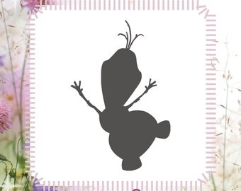 Olaf decal | Etsy