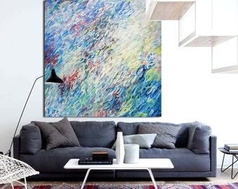 Items similar to Etta Benjamin Cien Oil on Canvas Painting - Original ...