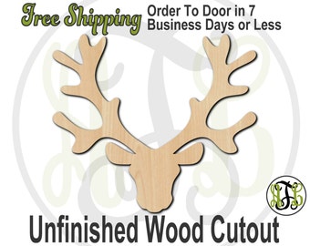 Reindeer cutouts | Etsy