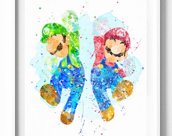 Super mario print | Etsy