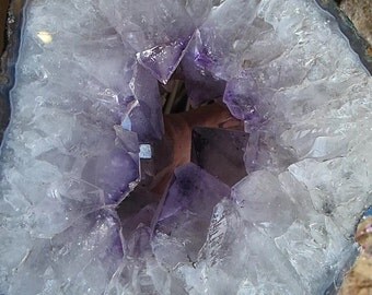 Unique amethyst geode related items | Etsy