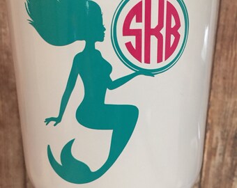 Unique mermaid decals related items | Etsy