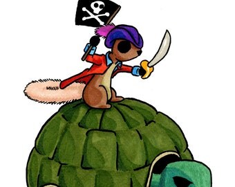 Pirate argh matey | Etsy