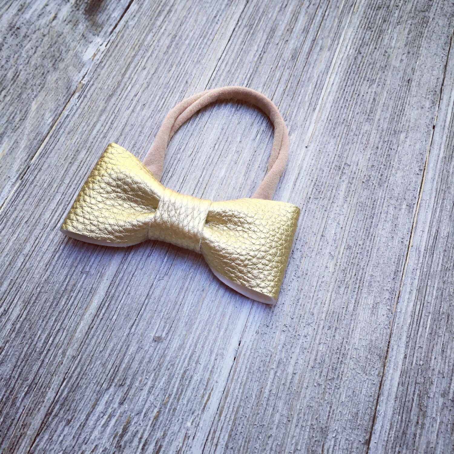 Classic Gold Bow by MrGreySquirrel on Etsy
