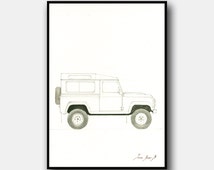Unique land rover defender related items | Etsy
