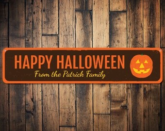 Unique happy halloween sign related items | Etsy