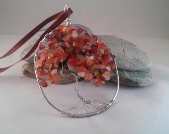 Unique wire tree suncatcher related items | Etsy