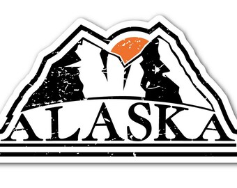 Alaska sticker | Etsy