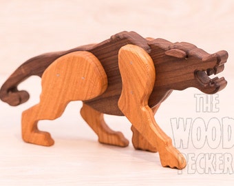 Unique wolf figurine related items | Etsy