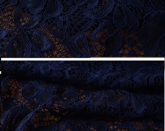 Unique navy blue lace related items | Etsy