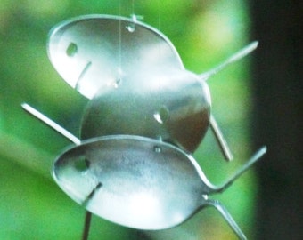 Spoon fish mobile | Etsy