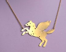 Unique pegasus jewelry related items | Etsy