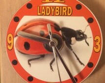 Popular items for ladybug clock on Etsy