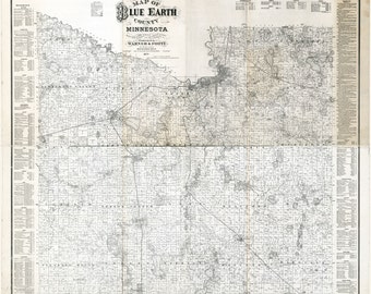 1860 Map of Pike County Illinois by GenealogicalSurveyor on Etsy