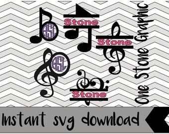 Split monogram | Etsy