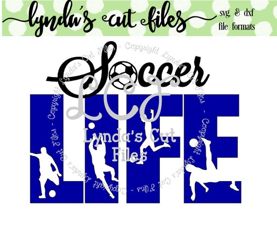 Soccer Life V2 SVG/EPS/DXF file