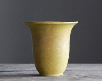 Mustard yellow vase | Etsy