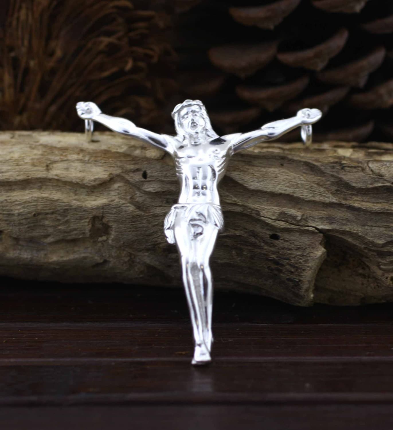 Large Jesus Christ Necklace XL Jesus Christ Arms Open