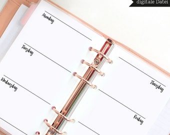 Filofax insert | Etsy