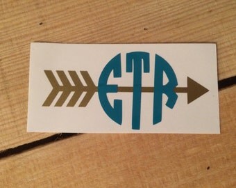 Arrow decal | Etsy