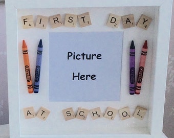 School days frame | Etsy