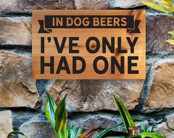 Beer garden sign | Etsy