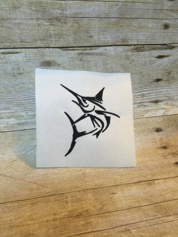 Sailfish Embroidery Design Sailfish Applique Swordfish