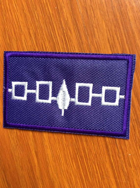 Patch flag iroquois nation USA Canada Native American
