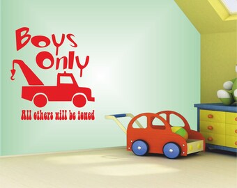 Tow truck decal | Etsy