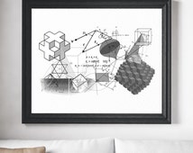 Unique math classroom decor related items | Etsy