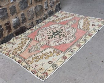 Distressed rug | Etsy