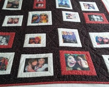 Unique photo quilt related items | Etsy