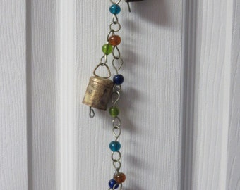 Glass wind chime | Etsy