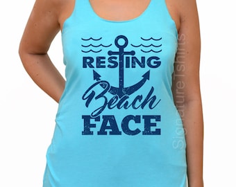 Runner Tank Top Workout Tank Gym Tank Running by signaturetshirts