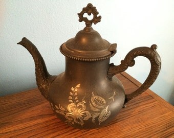 Unique pewter tea pot related items | Etsy