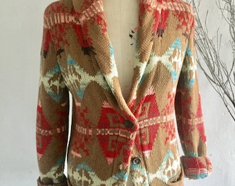Navajo sweater | Etsy