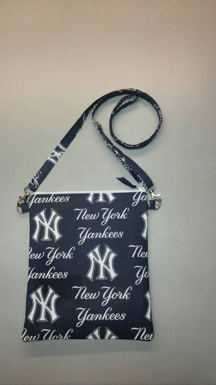 New York Yankees purse messenger bag with adjustable strap