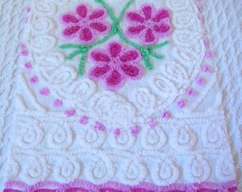 Lilac floral fabric | Etsy